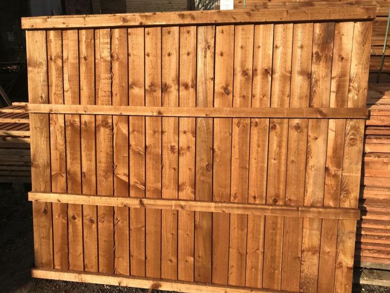 Vertical Board Fence Panels (Pressure Treated) – Alan Sproston Ltd