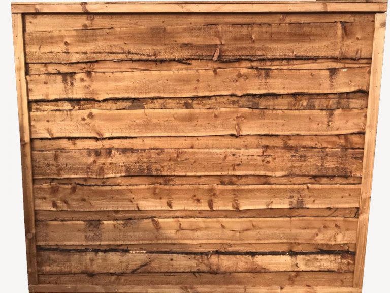 Heavy Duty Waney Lap Fence Panel (Pressure Treated) – Alan Sproston Ltd